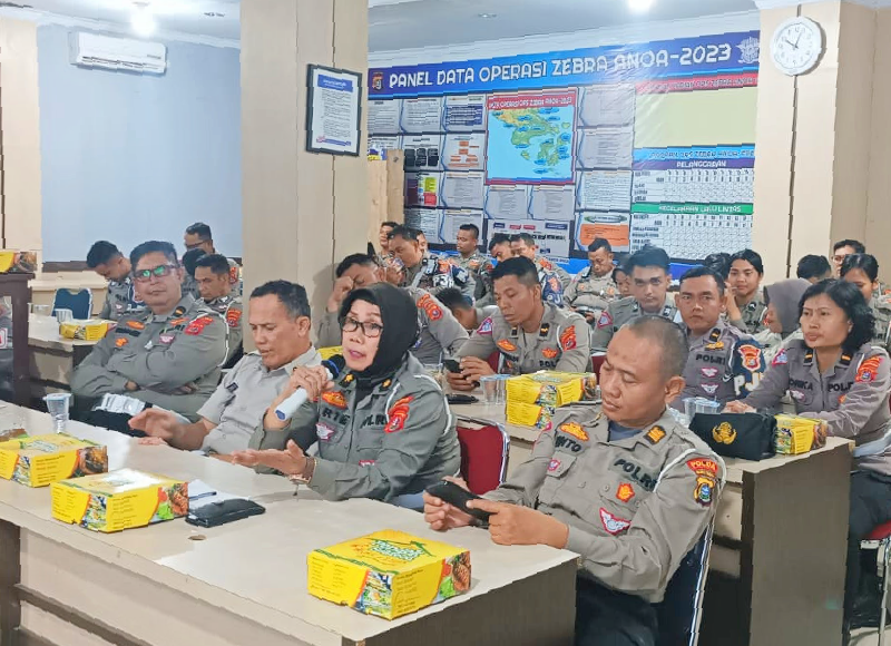 Kantor Cabang ASABRI Kendari melaksanakan sosialisasi Program ASABRI di Ditlantas Polda Sulawesi ...